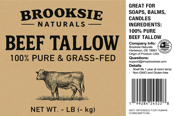 100% Pure Grass Fed Beef Tallow Rendered Bulk | No Additives | Chemica ...