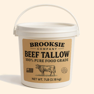 100% Pure Grass Fed Beef Tallow Deodorized 7Lb. – brooksienaturals