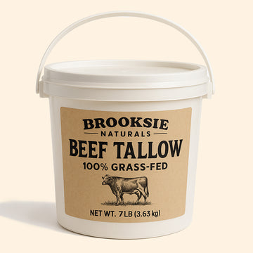 100% Pure Grass Fed Beef Tallow Deodorized 7Lb. – brooksienaturals