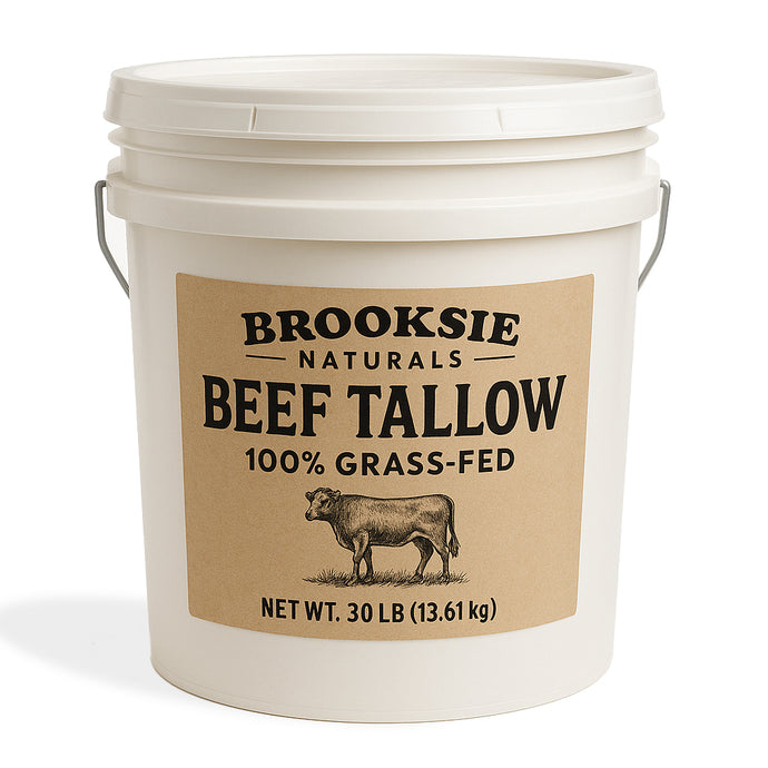 100% Pure Grass Fed Beef Tallow Deodorized 7Lb. – brooksienaturals
