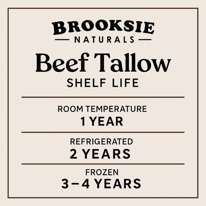 100% Pure Grass Fed Beef Tallow Deodorized 7Lb. – brooksienaturals